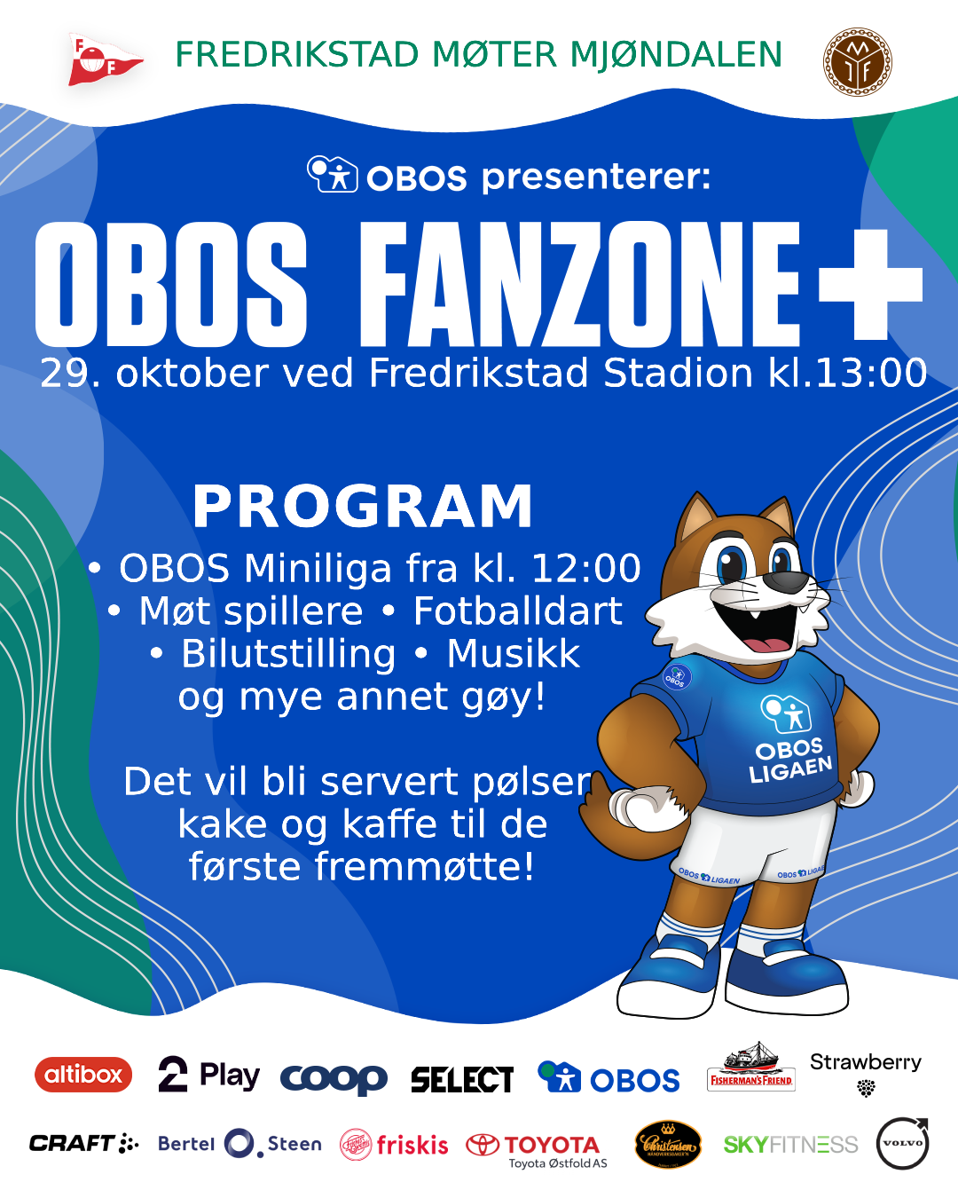 OBOS Fanzone+ før FFK - Mjøndalen! / Fredrikstad
